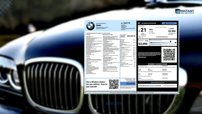 How to get a Vehicle’s original window sticker by VIN