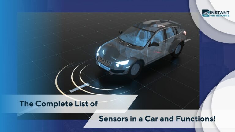 How Many Sensors Are in a Car? The Complete List