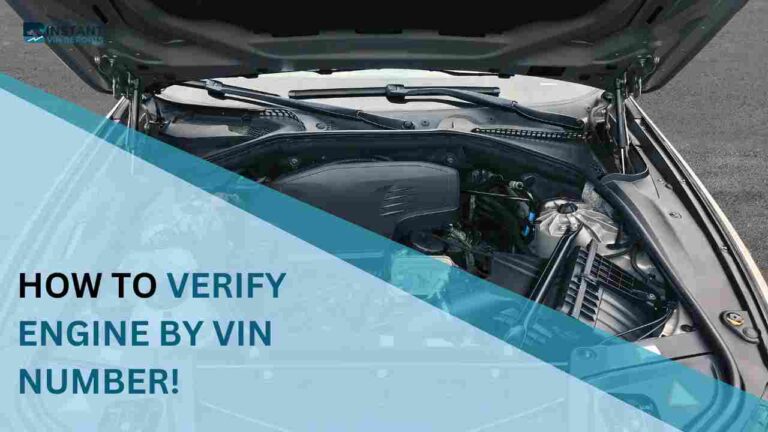 How to Verify Engine by VIN Number Lookup: Free VIN Decoder